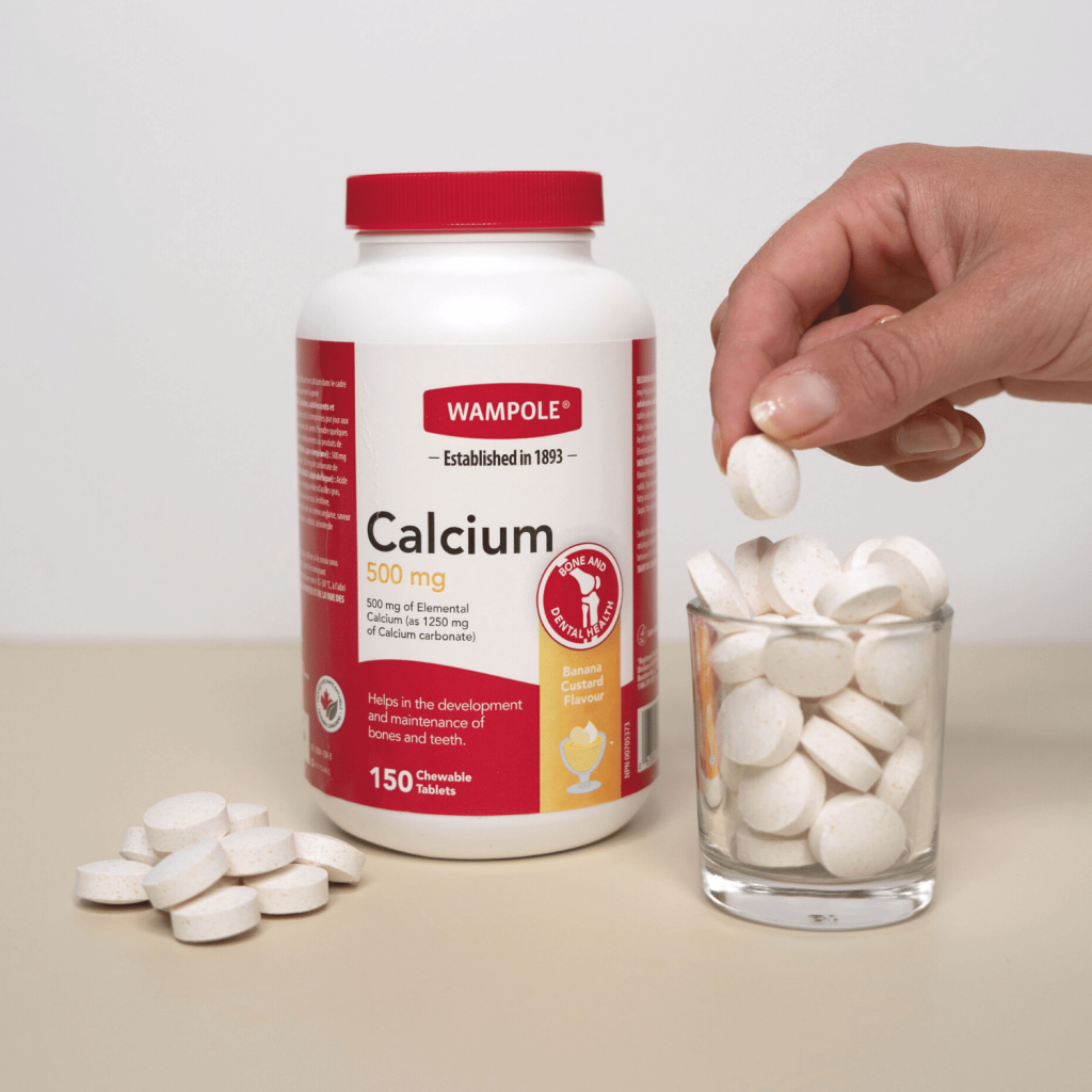 CALCIUM 500 MG BANANA CHEWABLE - Wampole