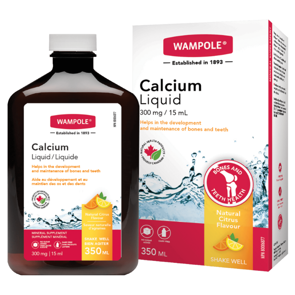 CALCIUM 300MG LIQUID - Wampole