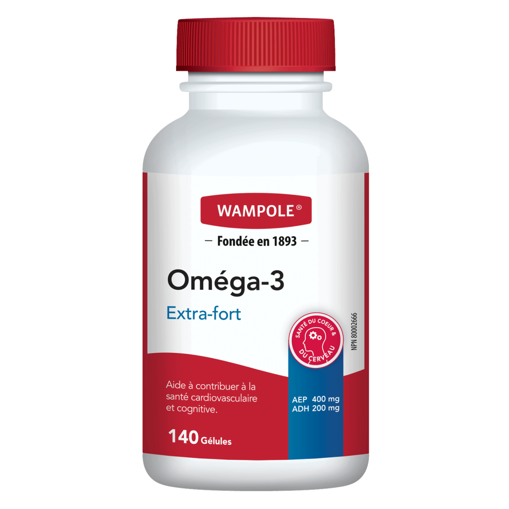 OMÉGA-3 EXTRA-FORT GÉLULES - Wampole