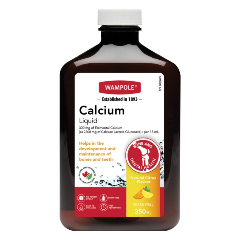 CALCIUM 300MG LIQUID - Wampole